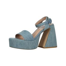 Steve Madden Damen Steve Madden High-Heel-Sandalette &raquo;Steve Madden Sandalen Textil&laquo; blau 41