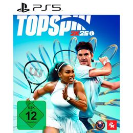 2K Spielesoftware &raquo;TopSpin 2K25&laquo; PlayStation 5 transparent