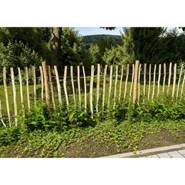 Konifera Staketenzaun &raquo;Rollzaun Haselnuss, HxB: 120x500 oder 150x300 cm&laquo; f&uuml;r Abgrenzungen oder Einfassungen im Garten Holzwerkstoff