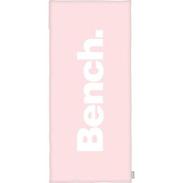 Sporthandtuch &raquo;Bench&laquo; Bench Fitnesstuch / Sports Towel mit &Uuml;berschlag & Tasche, 50x110 cm rosa Microfaser, Obermaterial: 100% Polyester