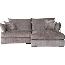 Home Affaire Ecksofa &raquo;Casa XL L-Form, Breite 190 cm&laquo; Mega-Sofa, Cord oder Chenille-Struktur w&auml;hlbar, mit Federkern! 100% Polyester