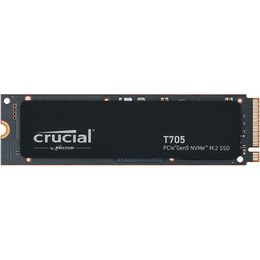 interne SSD &raquo;T705 4 TB&laquo; 4000 GB Anschluss PCI Express 5.0 Die Spitzen-Gaming-SSD (Best in Slot) der 5. Generation von CRUCIAL