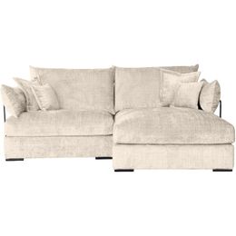 Home Affaire Ecksofa &raquo;Casa XL L-Form, Breite 190 cm&laquo; Mega-Sofa, Cord oder Chenille-Struktur w&auml;hlbar, mit Federkern! 100% Polyester