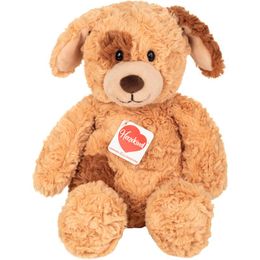 HERMANN TEDDY ORIGINAL Kuscheltier &raquo;Herzekind, Schlenkerhund Spotty 32 cm&laquo; braun Kuscheltier