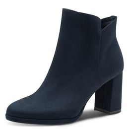 Tamaris Damen Stiefelette , Blockabsatz, Abendschuh, Festtagsschuh in veganer Verarbeitung 39