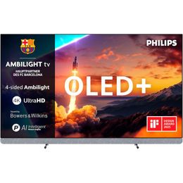 Philips OLED-Fernseher &raquo;77OLED910/12&laquo; 194 cm/77 &prime;&prime; Smart-TV grau Helles OLED META-Panel