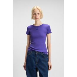 Hugo Blue Damen HUGO Blue T-Shirt &raquo;Easy Tee&laquo; mit HUGO Aufn&auml;her XXL