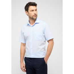 Eterna Herren Kurzarmhemd &raquo;MODERN FIT&laquo; NON IRON (b&uuml;gelfrei) blau 37, Normalgr&ouml;&szlig;en
