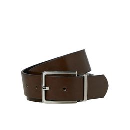 Jack & Jones Jack & Jones Herren Lederg&uuml;rtel &raquo;JACGARDA REVERSIBLE BELT NOOS&laquo; braun