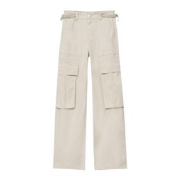 Pull&Bear Pull&bear Cargo Pants female Grey size 38