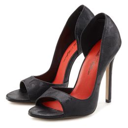LASCANA Belle Affaire Damen LASCANA Belle Affaire High-Heel-Sandalette &raquo;Peeptoe Pumps mit hohem Absatz,&laquo; Verf&uuml;hrerischer Sommerschuh, stilvoller, 