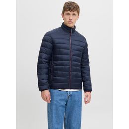 Jack & Jones Jack & Jones Herren Steppjacke &raquo;JJEBRADLEY LIGHT PUFFER COLLAR NOOS&laquo; ohne Kapuze blau XS
