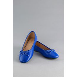 Aniston Shoes Damen Aniston SHOES Ballerina , Loafer, Slipper, Schlupfschuh - NEUE KOLLEKTION blau 36