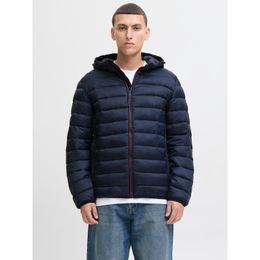 Jack & Jones Jack & Jones Herren Steppjacke &raquo;JJEBRADLEY LIGHT PUFFER HOOD NOOS&laquo; mit Kapuze blau L