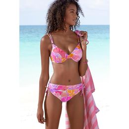 Sunseeker Damen Bikini-Hose &raquo;Butterfly&laquo; mit Schmetterling-Design lila 34, N-Gr