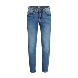 Lerros Herren Lerros 5-Pocket-Hose &raquo;Lerros CONLIN 5-Pocket Stretch-Denim, SLIM FIT, unifarben CONLIN&laquo; Herrenjeans, robuster Baumwollstoff, bequem, 
