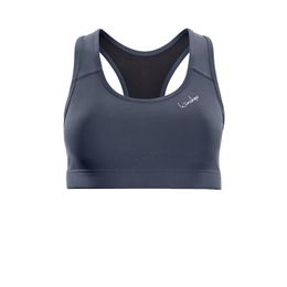 WINSHAPE Damen Sport-Bustier &raquo;Functional Comfort Sport-BH SB102C&laquo; mit herausnehmbaren Pads grau M