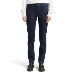 Tom Tailor Damen Tom Tailor Straight-Jeans &raquo;Alexa Straight&laquo; in 5-Pocket-Form blau 31, L&auml;nge 34