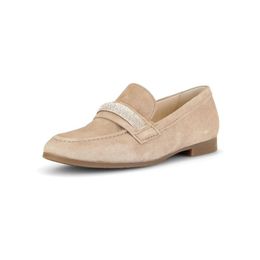 Gabor Comfort Damen Slipper &raquo; Slipper Veloursleder&laquo; beige 39