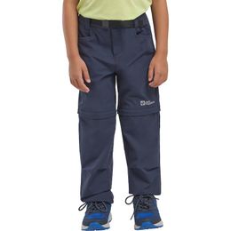Jack Wolfskin Kinder Zip-off-Hose &raquo;ACTIVE ZIP OFF PANTS K&laquo; blau 116, Normalgr&ouml;&szlig;en