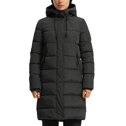 Qs Damen QS Steppjacke mit Kapuze lang, mit Kapuze M