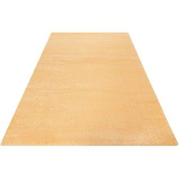 Esprit Teppich &raquo;California ESP-22937&laquo; rechteckig 18 mm H&ouml;he sehr weicher dichter Flor, Wohnzimmer, Schlafzimmer, Esszimmer, uni orange Kunstfaser