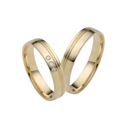 Firetti Kinder Trauring &raquo;Schmuck Geschenk Gold 750 Hochzeit Ehering "LIEBE"&laquo; Made in Germany, wahlweise mit oder ohne Brillanten gold