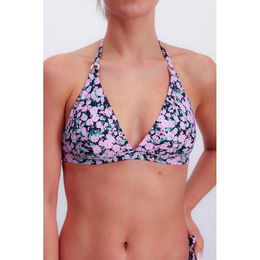 JOOP! Damen JOOP! Triangel-Bikini-Top &raquo;FLEUR&laquo; Flower-Print pink 34, Cup A