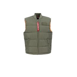 Alpha Industries Herren Funktionsweste &raquo;Puffer Vest&laquo; gr&uuml;n S
