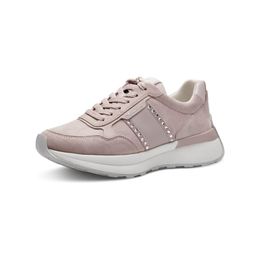 Tamaris Damen Sneaker &raquo; Sneaker Leder/Textil&laquo; rosa 36