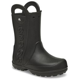 Crocs Damen Gummistiefel &raquo;Handle It Rain Boot&laquo; , Regenstiefel, Kinderstiefel mit praktischen Tragegriffen schwarz 36