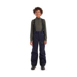Killtec Jungen Skihose &raquo;Boys Skihose 242&laquo; Wasserdichte Skihose mit abnehmbarem Latz und verstellbarem Bund blau 128, Normalgr&ouml;&szlig;en