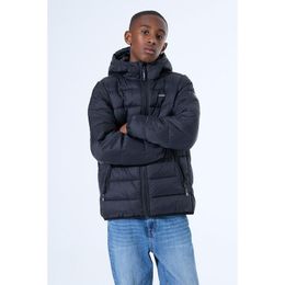 Garcia Herren Steppjacke mit Kapuze mit Logo Stickerei for BOYS schwarz 140/146
