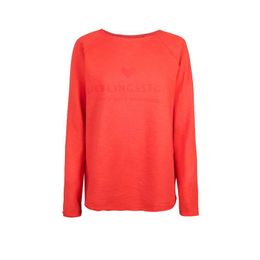 LIEBLINGSST&Uuml;CK Lieblingsst&uuml;ck Damen Sweatshirt &raquo;CathrinaEP&laquo;, mit Logo-Print rot XXXL(46)