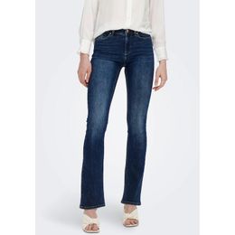 Only Damen Only Bootcut-Jeans &raquo;ONLBLUSH MID FLARED DNM TAI021&laquo; blau S (36), L&auml;nge 34