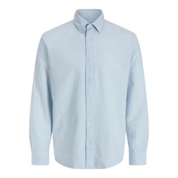 Jack & Jones Jack & Jones Herren Langarmhemd &raquo;JJEBREEZE LINEN BLEND SHIRT L/S SN&laquo; mit Knopfleiste L, N-Gr