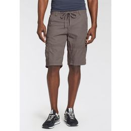MAN'S WORLD Man's World Herren Bermudas grau 42, N-Gr