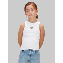 Calvin Klein Jeans M&auml;dchen Tanktop &raquo;LOGO TANK TOP&laquo; Regular fit f&uuml;r Kinder, mit Logoschriftzug 6 (116)