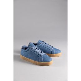 Aniston Shoes Damen Aniston SHOES Sneaker , Freizeitschuh, Halbschuh, Schn&uuml;rschuh - NEUE KOLLEKTION blau 36