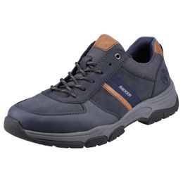 Rieker Herren Sneaker , Freizeitschuh, Outdoorschuh, Schn&uuml;rschuh mit gepolstertem Schaftrand bunt 45