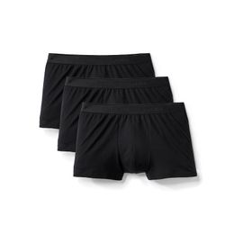 Calida Herren Calida Boxershorts &raquo;Natural Benefit&laquo; 3er Pack, Single Jersey-Qualit&auml;t, elastisch schwarz XXL (58/60)