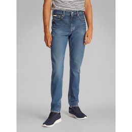 Calvin Klein Jeans Herren Tapered-fit-Jeans &raquo;SLIM TAPER&laquo; in mittelblauer Waschung blau 30, L&auml;nge 34