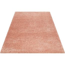 Esprit Hochflor-Teppich &raquo;Live Nature ESP-80124&laquo; rechteckig 55 mm H&ouml;he weiche Haptik, Wohnzimmer rosa Kunstfaser