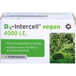 INTERCELL-Pharma GmbH D3-INTERCELL vegan 4.000 I.E. Kapseln 90 St