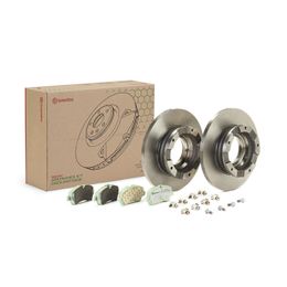 Brembo Bremsensatz, Scheibenbremse KT 10 013 hinten rechts links voll 288mm f&uuml;r FORD MEBK2J2M008BA BK2Z2200D 1764283