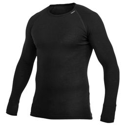 Woolpower LITE Crewneck schwarz, Gr&ouml;&szlig;e S