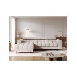 MF Design Fenro Recamiere Links in Beige - (L) 181 x (B) 285 x (H) 93 cm | Gr.: onesize