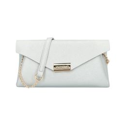 Valentino Arpie Clutch Tasche 26 cm in argento | Gr.: onesize