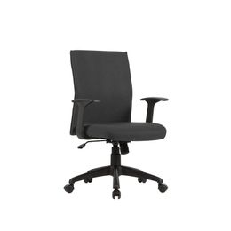 ByLiving B&uuml;rostuhl Rocket in Schwarz - 56 (B) x 61,5 (L) x 92,5-100,5 (H) cm | Gr.: onesize