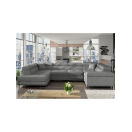 MF Design Lavin Recamiere Links in Grau - (L) 340 x (B) 340 x (H) 90 cm | Gr.: onesize